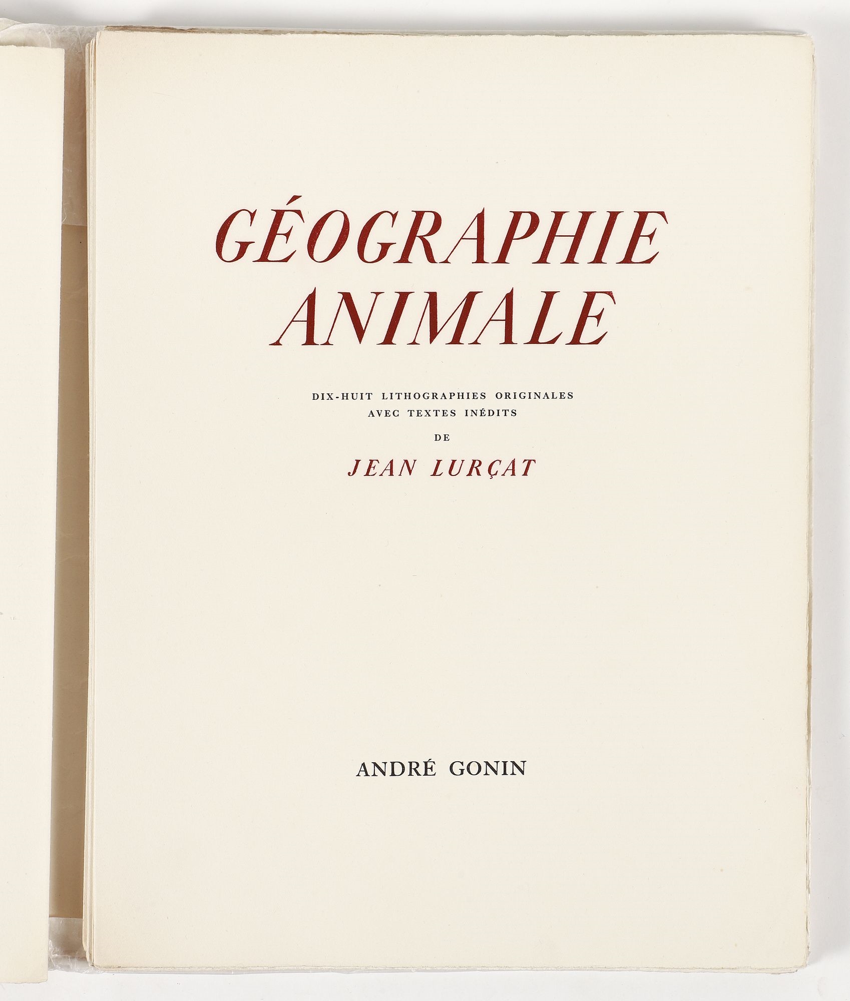 Nick Bubash | Geographie Animale (1948) | MutualArt