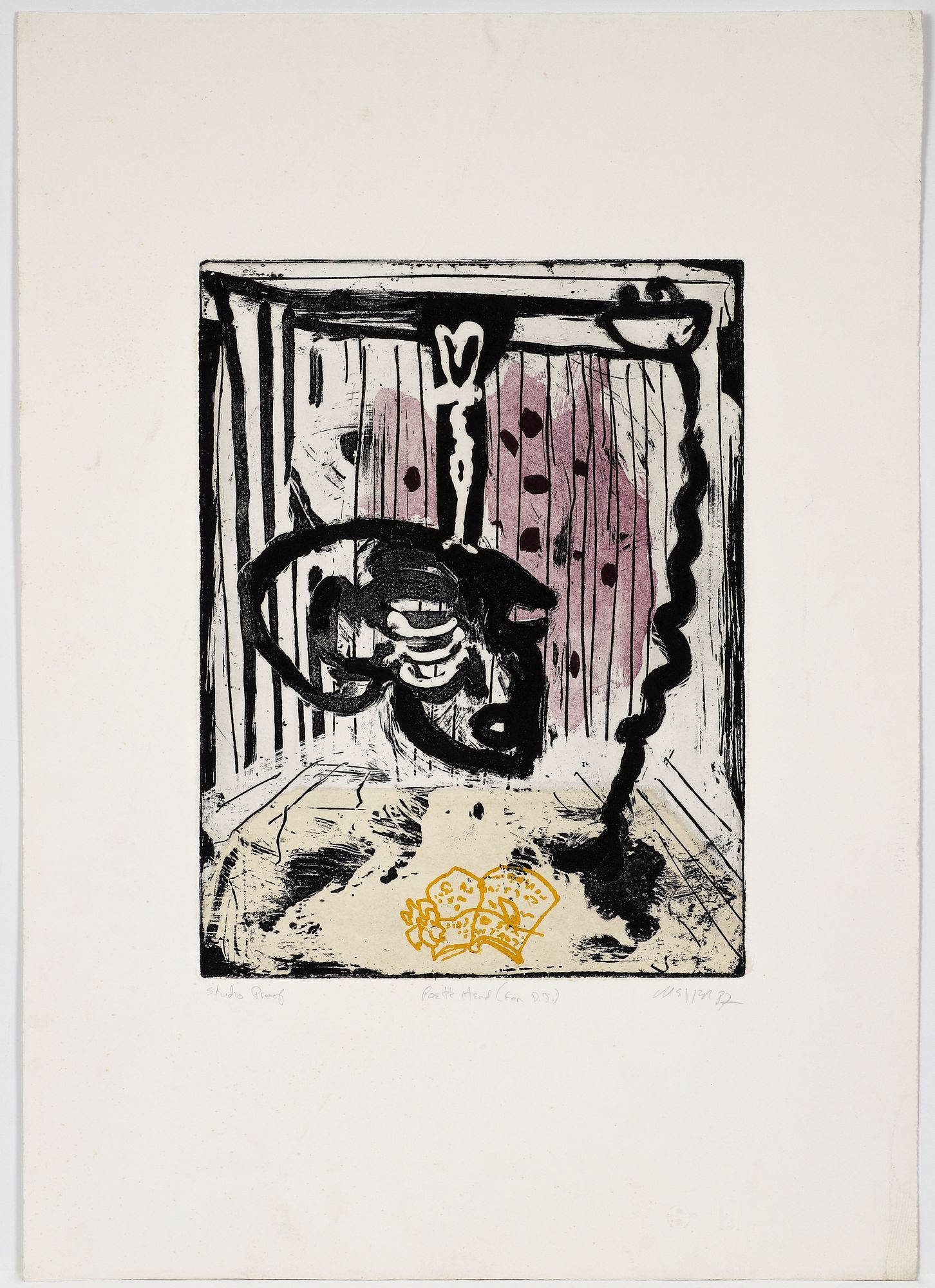 Sam Messer | Poet's Head (for DJ) (1987) | MutualArt