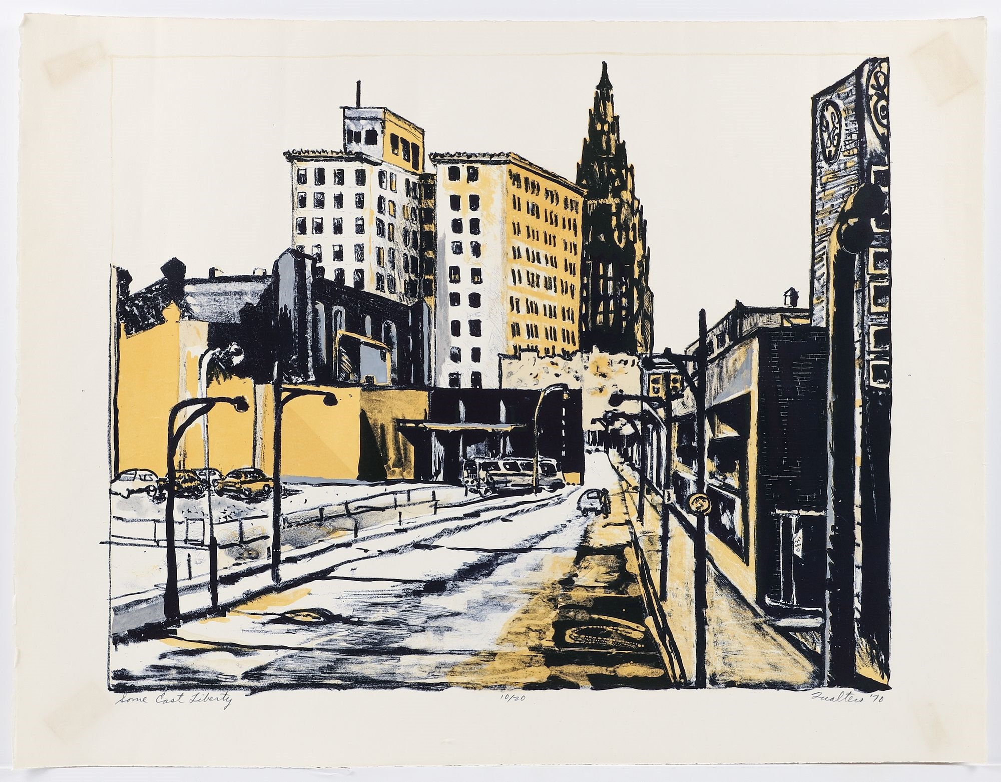 Robert Qualters | Some East Liberty (1970) | MutualArt