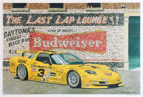 Dana Forrester | Racing Corvette | MutualArt