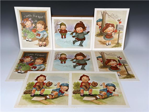 Grace Drayton | VINTAGE CAMPBELL SOUP KIDS PRINTS | MutualArt