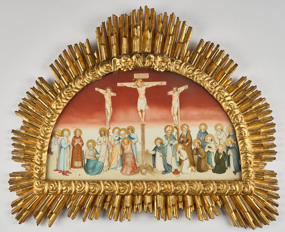 Fra Angelico | Kreuzigung mit Heiligen (1891) | MutualArt