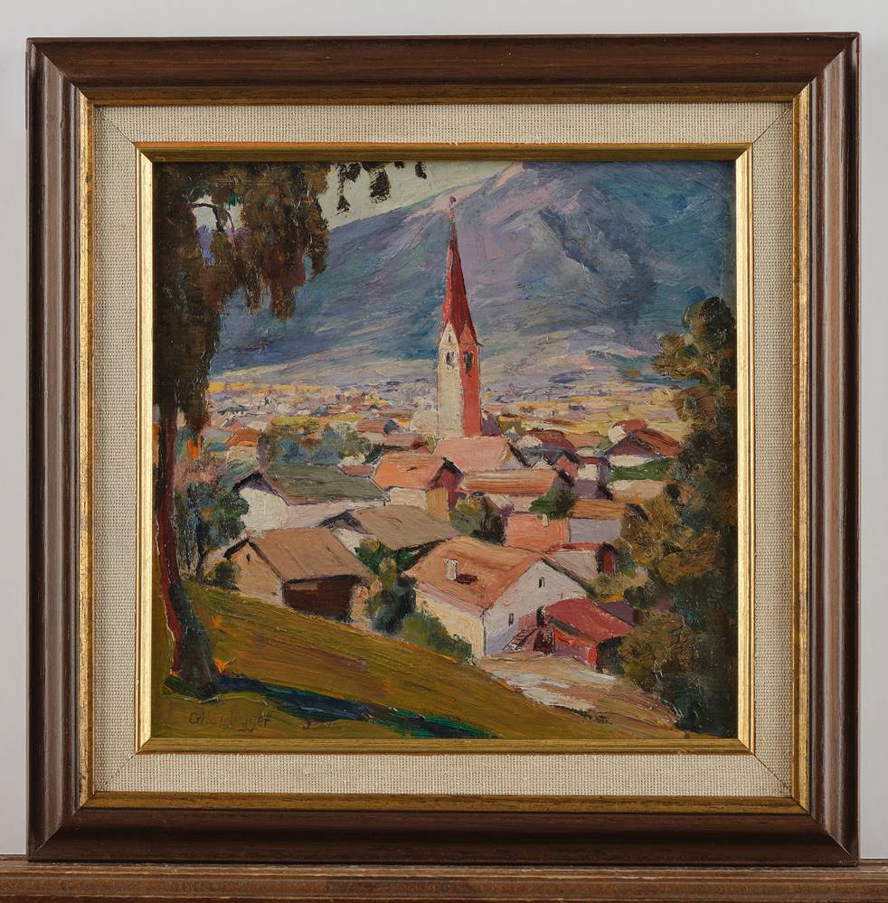 Gilbert Heidegger | Blick auf Amras bei Innsbruck | MutualArt