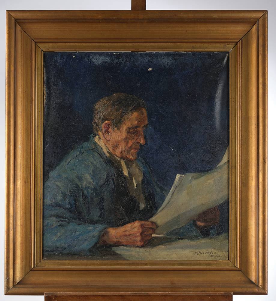 Westfeld, Max Israel | Zeitungsleser (29) | MutualArt