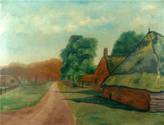 Jan Rinke | Boerderijen in landschap | MutualArt