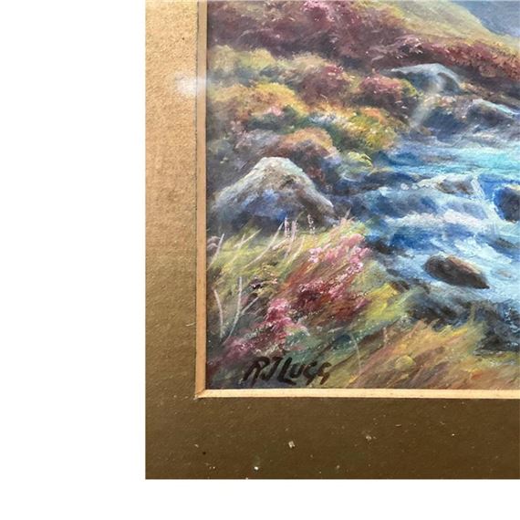 Robert James Lugg | Sheep by the River | MutualArt