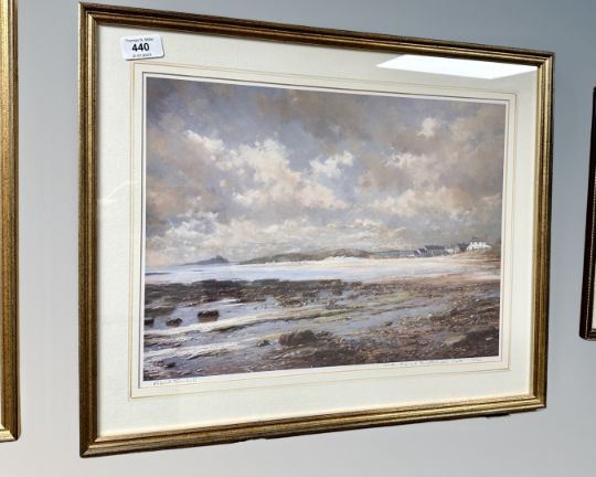 Robert Turnbull | Newton Bay and Dunstanburgh Castle | MutualArt