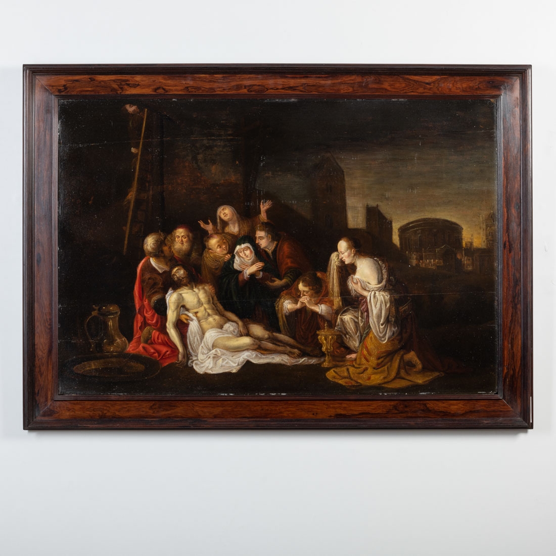 Flemish School 17th Century | DEPOSITION IN THE TOMB | MutualArt