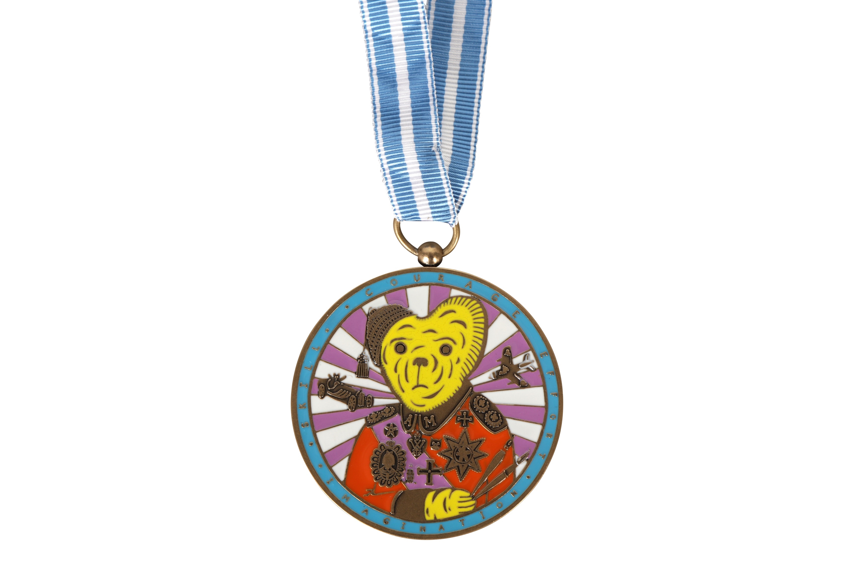 Grayson Perry | Teddy Bear Necklace Medal (2018) | MutualArt