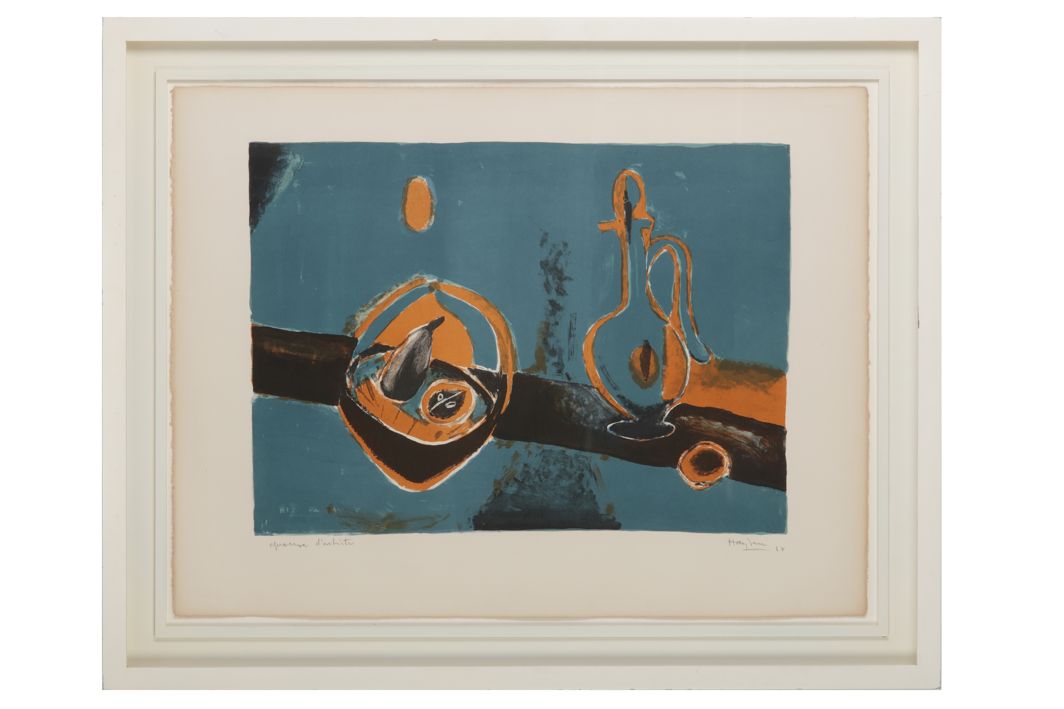 Henri Hayden | Bottle and Fruit (1968) | MutualArt