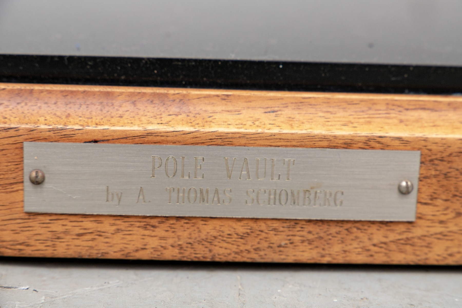 Auldwin Thomas Schomberg | Bronze Pole Vaulter Sculpture By Auldwin ...
