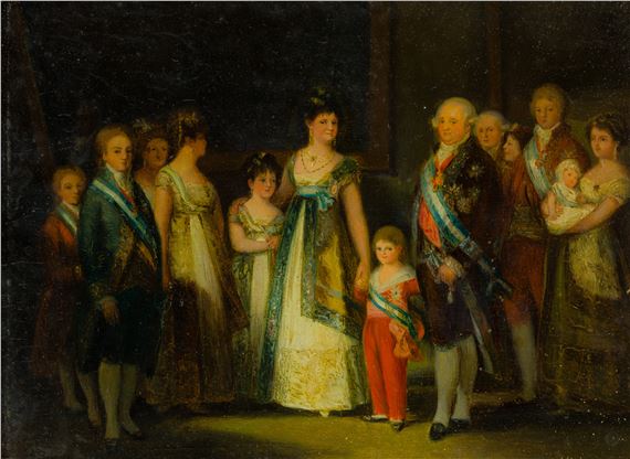 Francisco José de Goya y Lucientes | La familia de Carlos IV | MutualArt