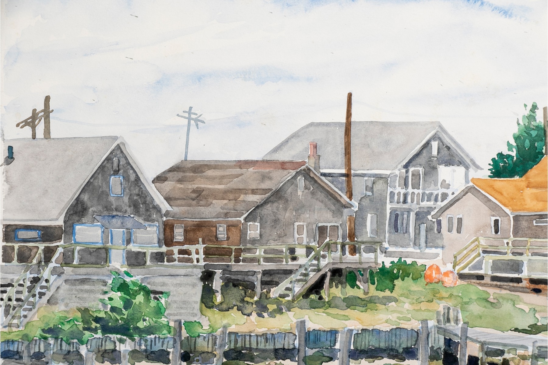 William L. Drake | At The Dock | MutualArt
