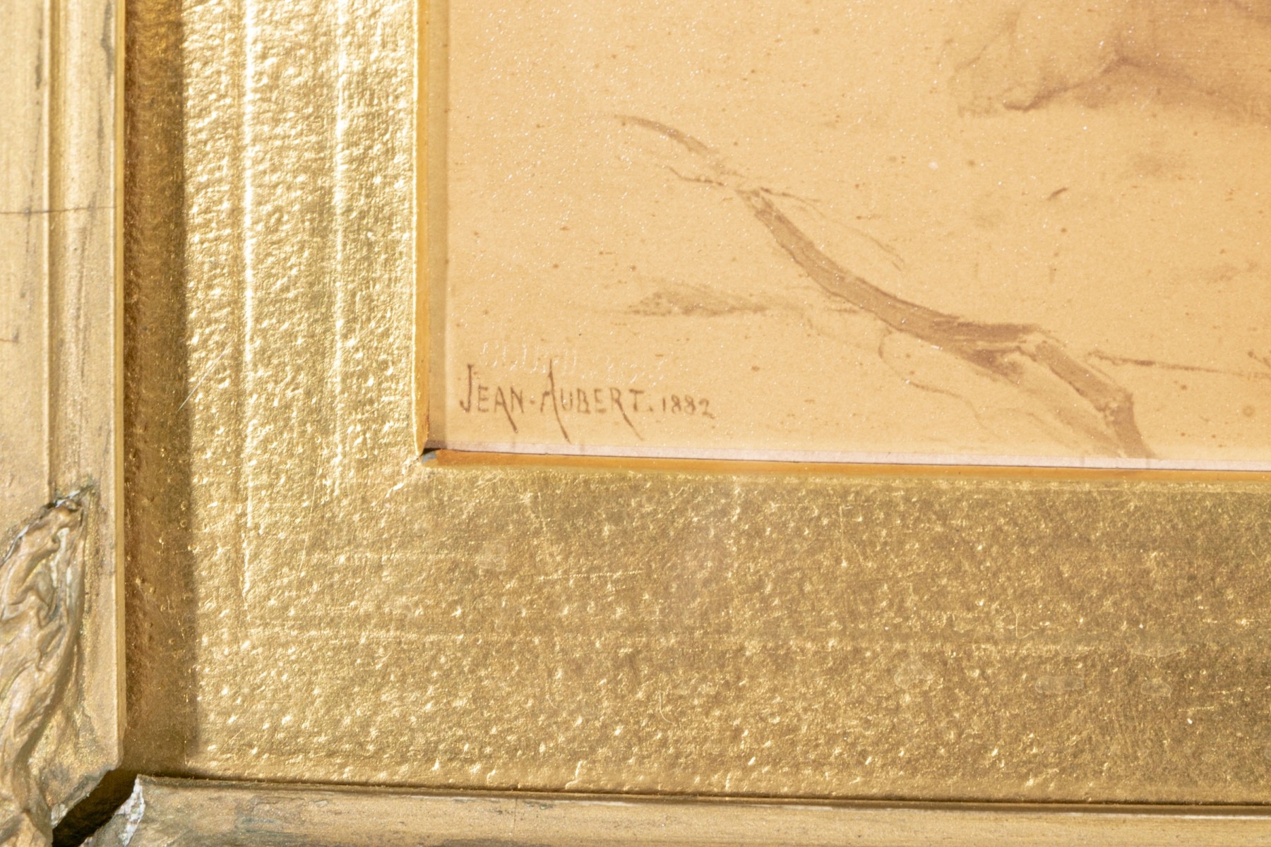 Jean Ernest Aubert | Jean-Ernest Aubert, Antique 19th C (1882) | MutualArt