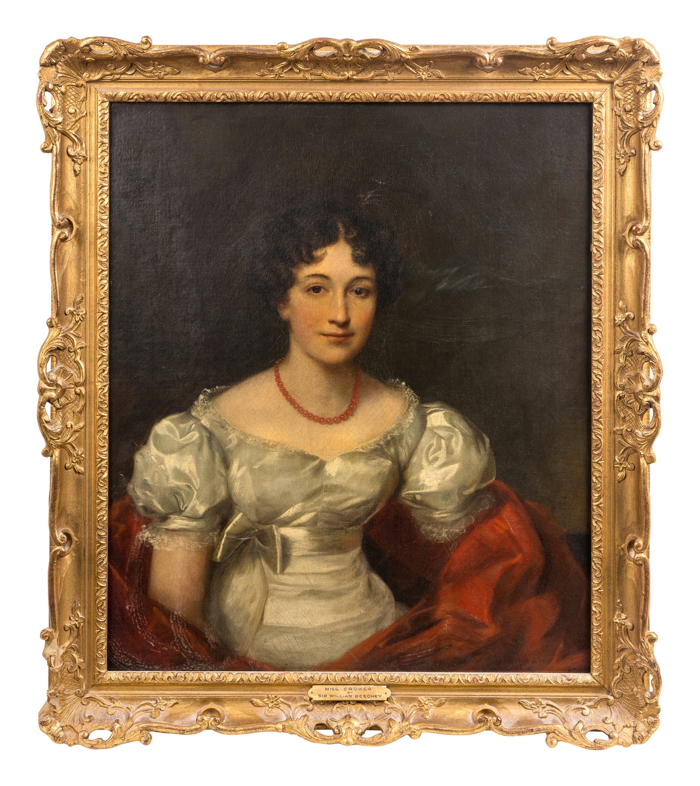 William Beechey | Portrait of Miss Croke | MutualArt