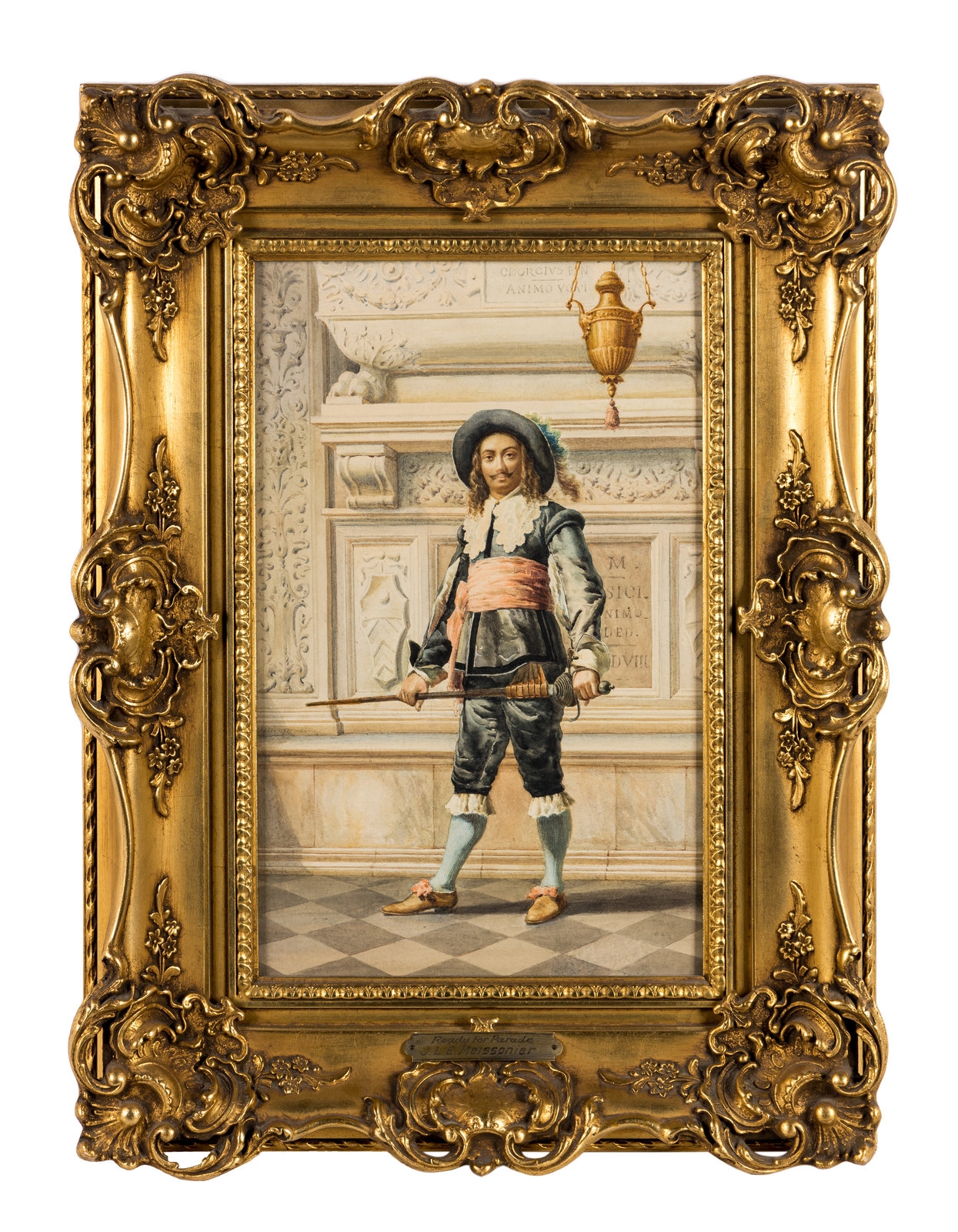 Jean-Louis-Ernest Meissonier | Ready for Parade (1860) | MutualArt