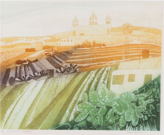 Robert Barnes | Mediterranean Landscape | MutualArt