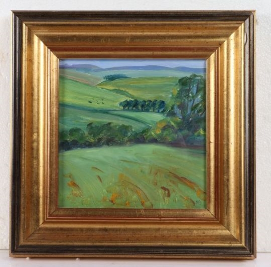 Mary Batchelor | 'Borders Landscape' | MutualArt