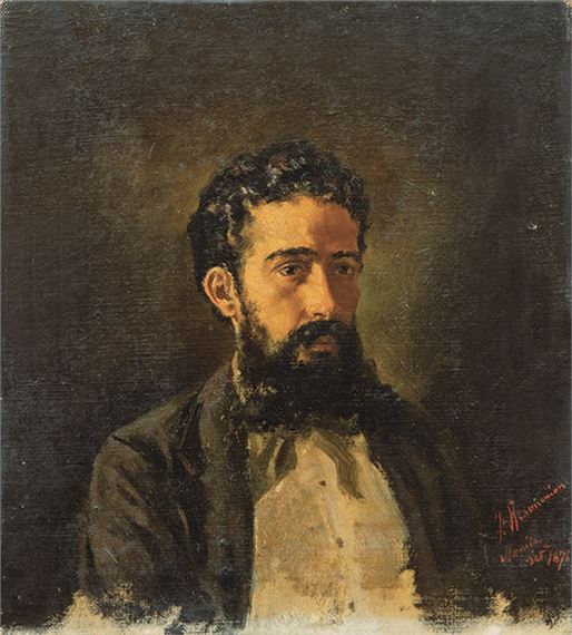 Félix Resurrección Hidalgo | Retrato de D. Anselmo Olleros Mansilla ...