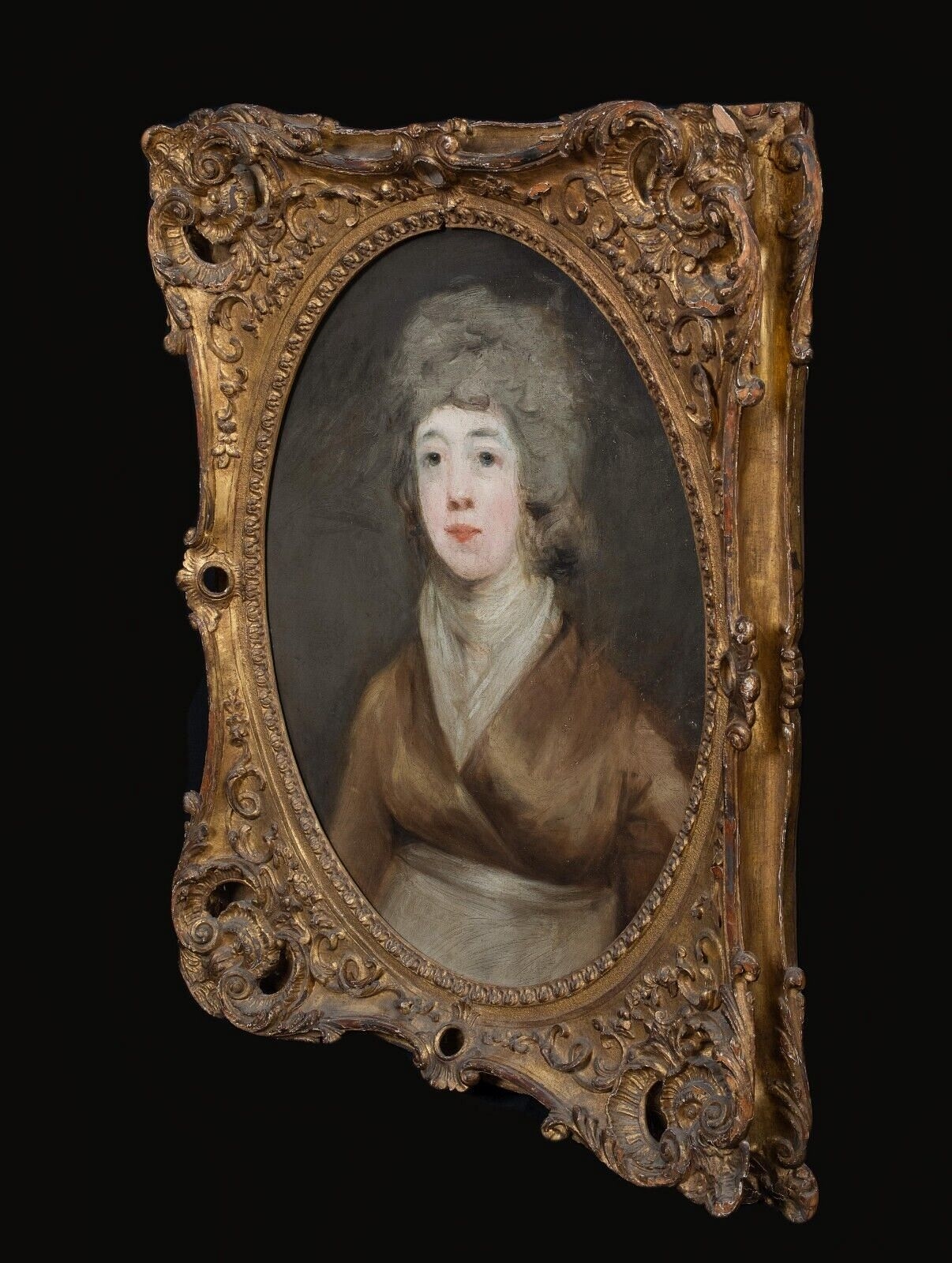 John Hoppner | LADY SOPHIA BURRELL PORTRAIT OIL PAINTING (18th Century ...