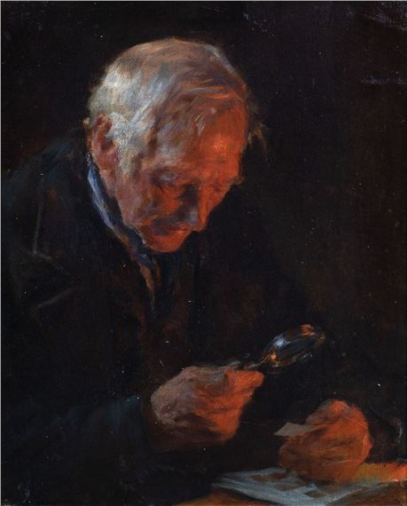 Newlyn School | THE PHILATELIST (19th Century) | MutualArt