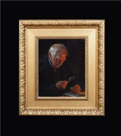 Newlyn School | THE PHILATELIST (19th Century) | MutualArt
