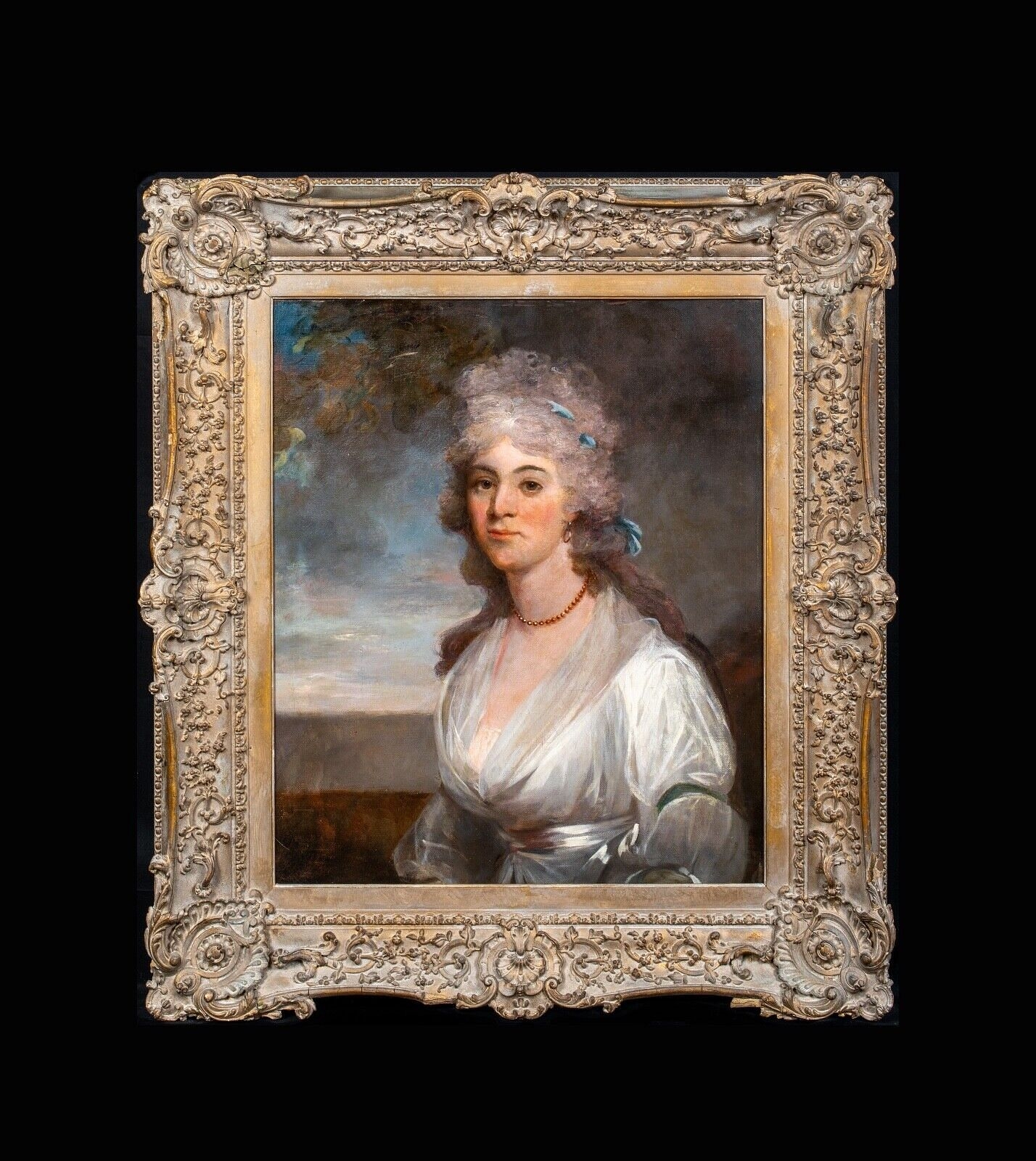 John Hoppner | PORTRAIT OF ANNE LADY GRENVILLE OIL PAINTING (18th ...