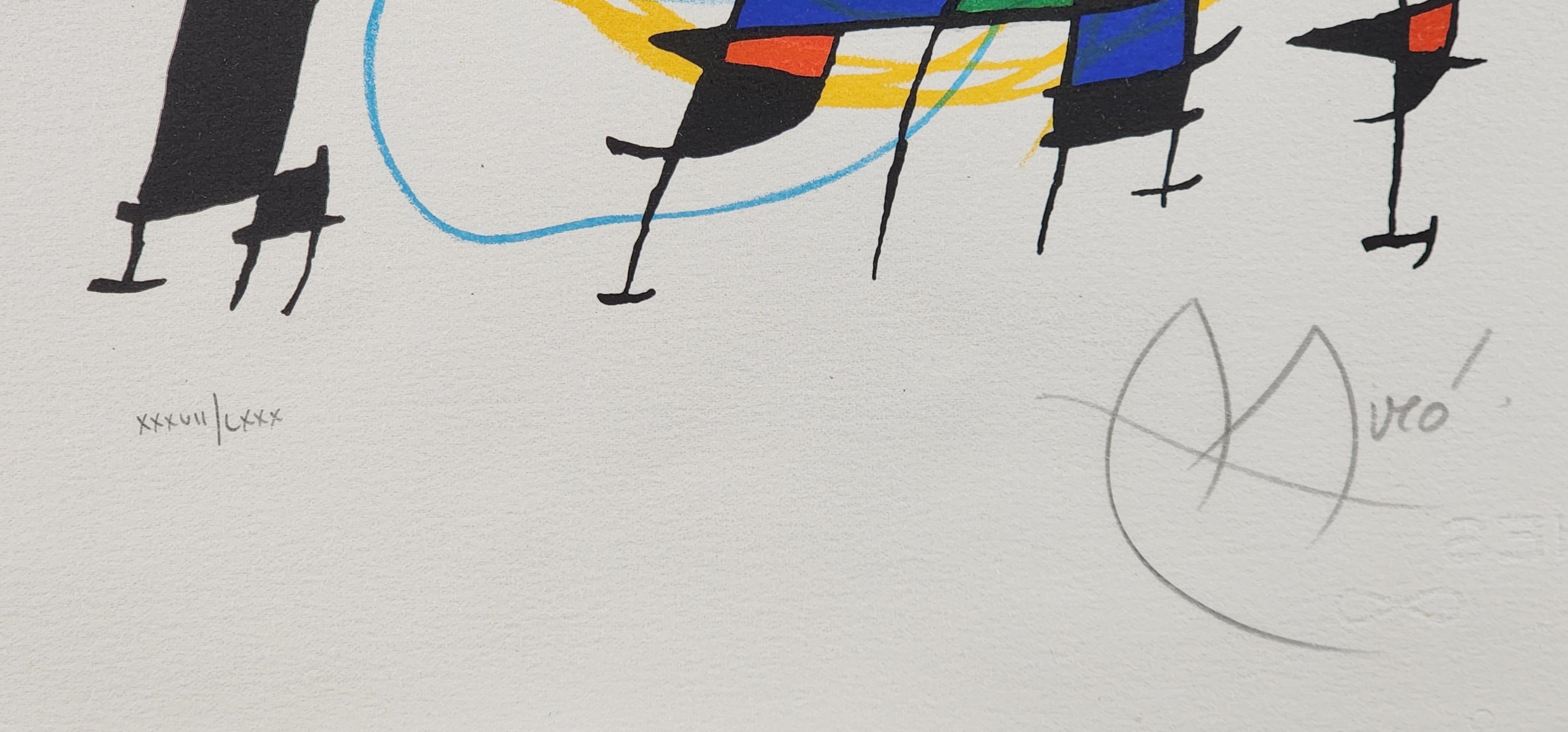 Joan Miró | Joan Miro Signed Limited Edition Lithograph | MutualArt