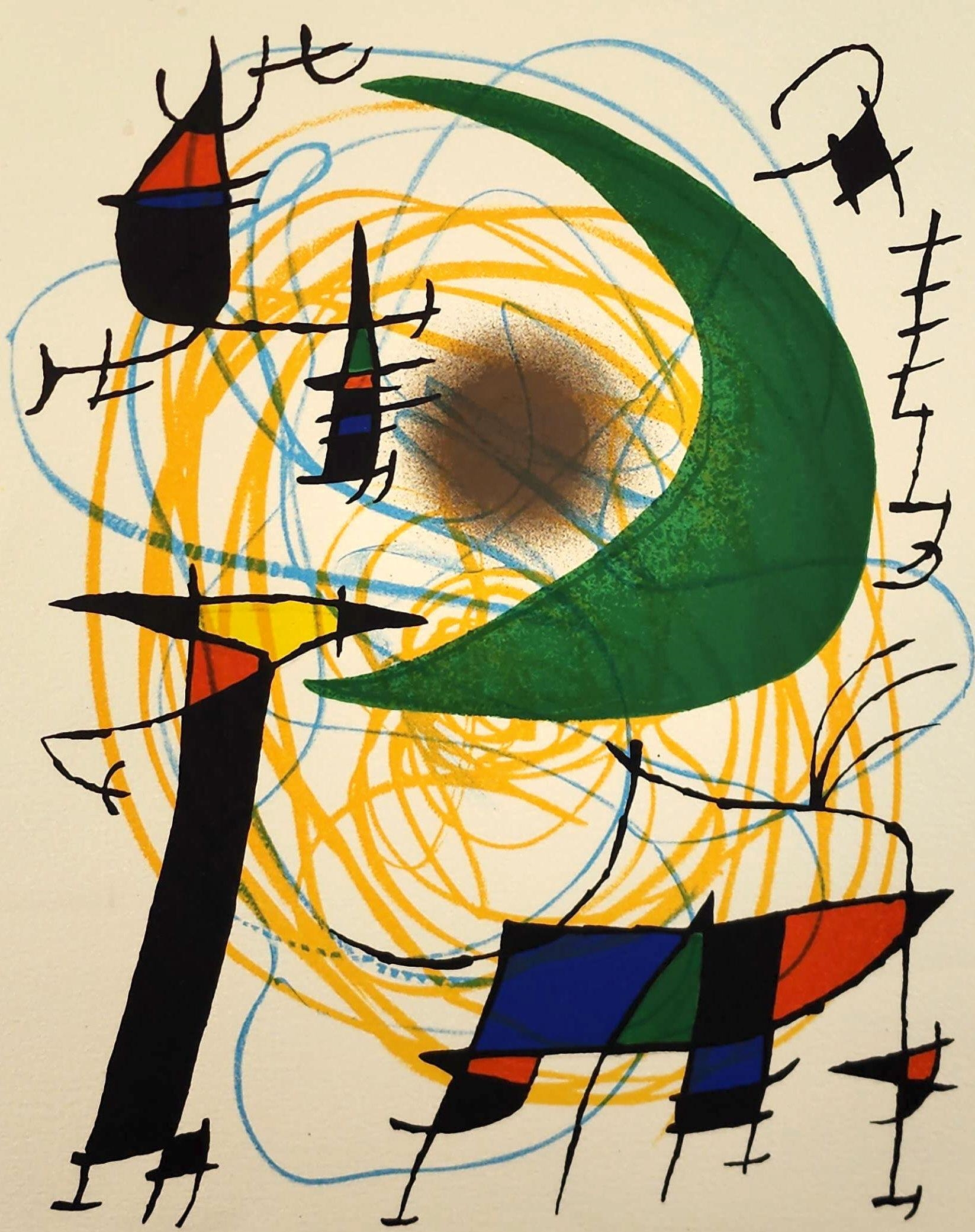 Joan Miró | Joan Miro Signed Limited Edition Lithograph | MutualArt