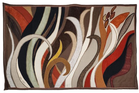 Helen Webber | Helen Webber Signed Le Textile Tapestry | MutualArt