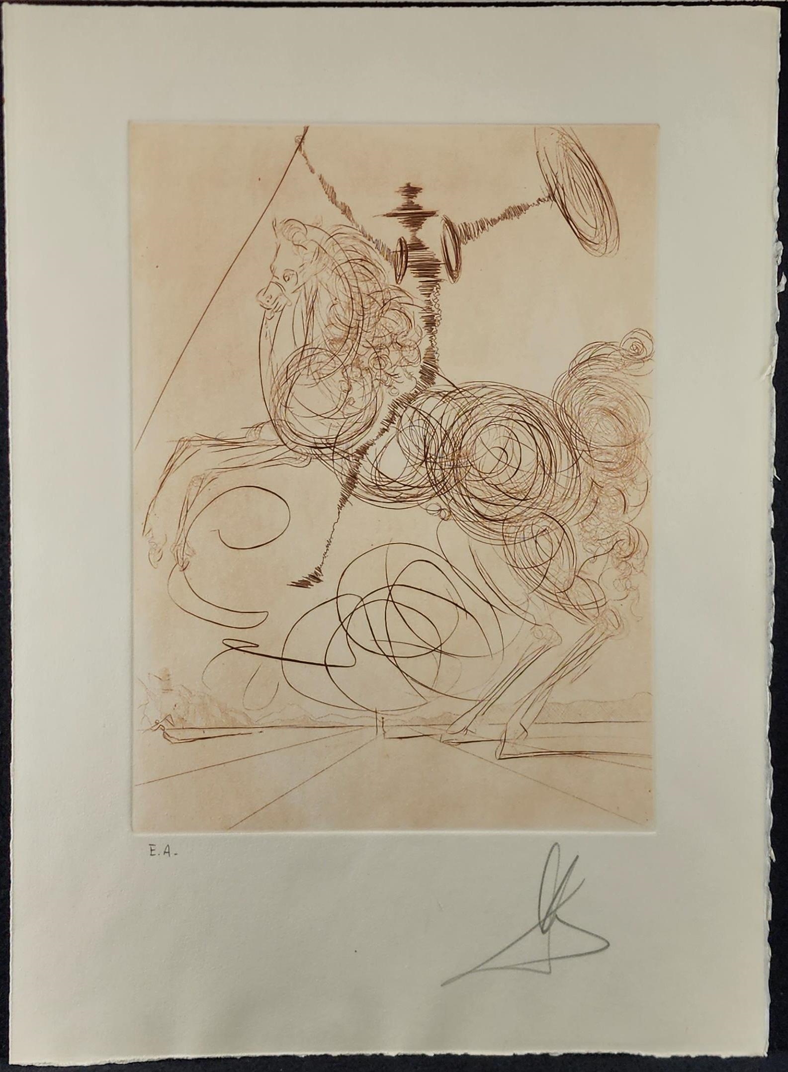 Salvador Dalí | Salvador Dali Signed Limited Edition A/P Etching On ...