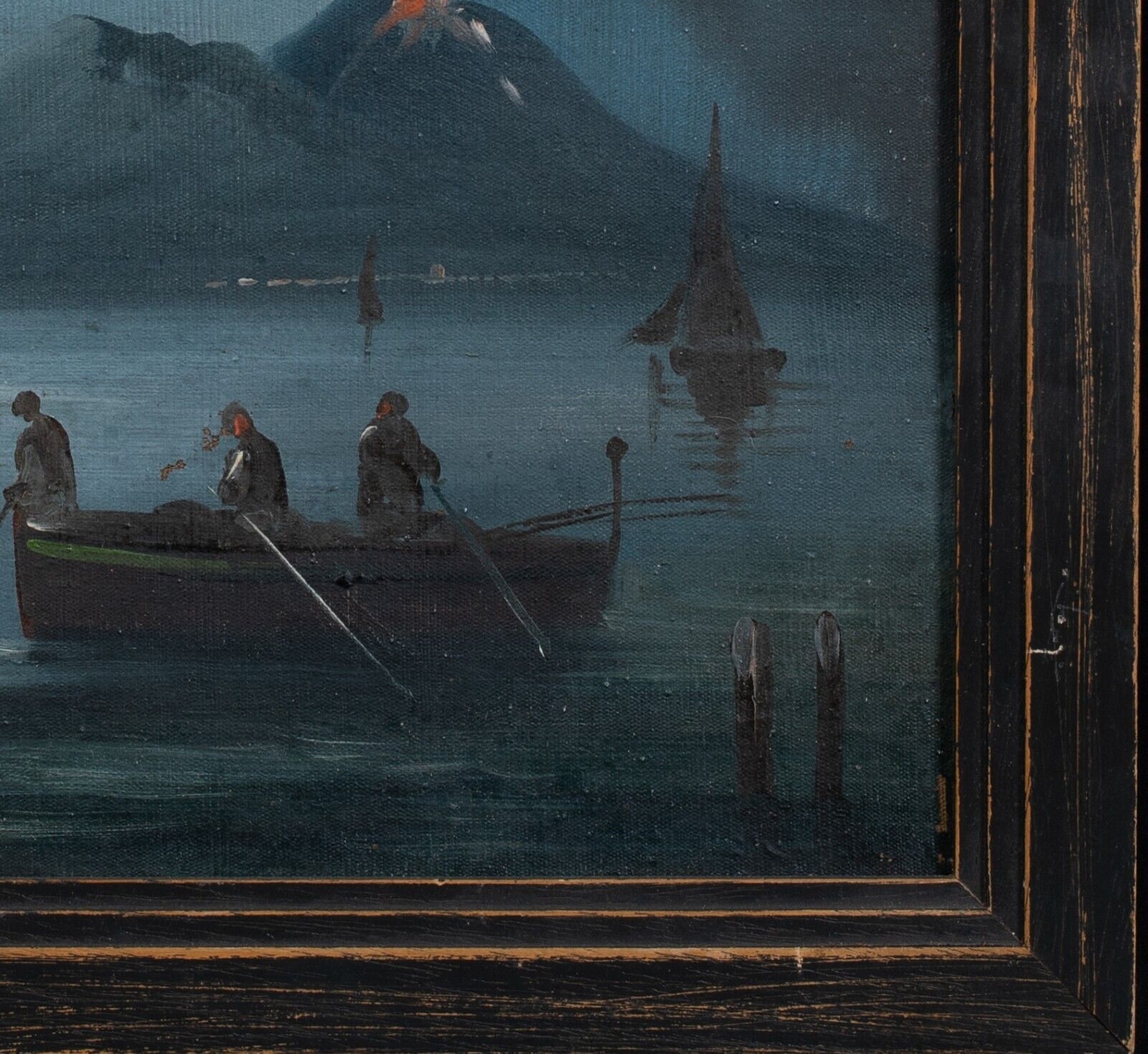 Neapolitan School, 19th Century | VIEW OF MOUNT VESUVIUS ERUPTING AT ...