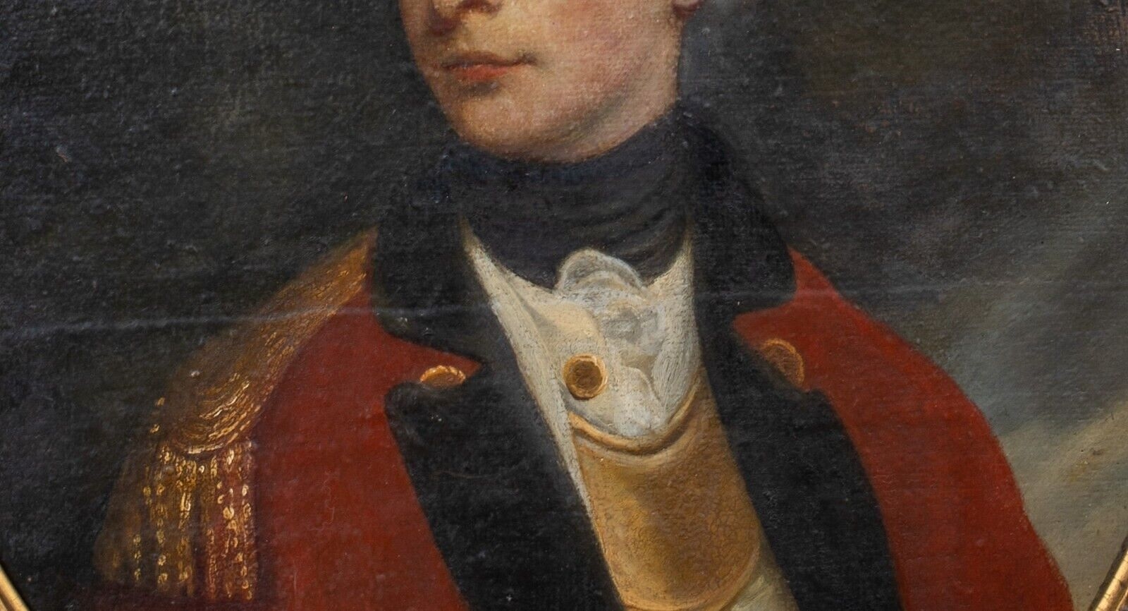 British School, 18th Century | PORTRAIT OF CAPTAIN LOWE OIL PAINTING ...