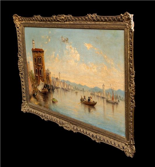 James Salt | VIEW OF VENICE OIL PAINTING (19th Century) | MutualArt