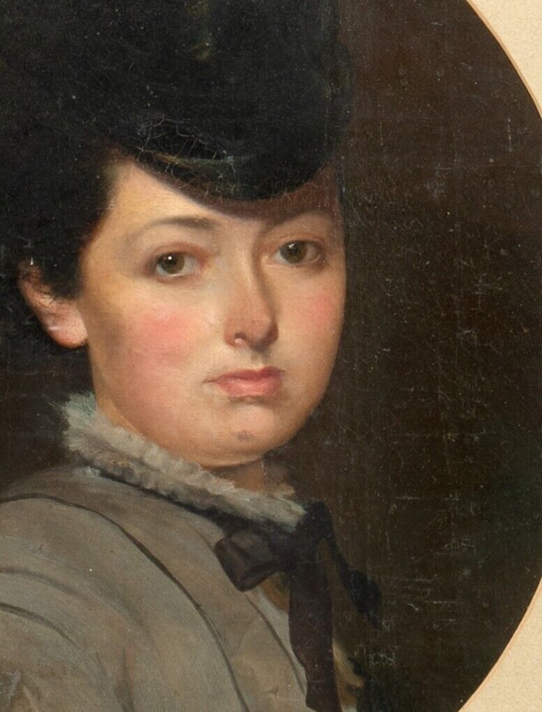 William Powell Frith | PORTRAIT OF A LADY HORSE RIDING ATTIRE OIL ...