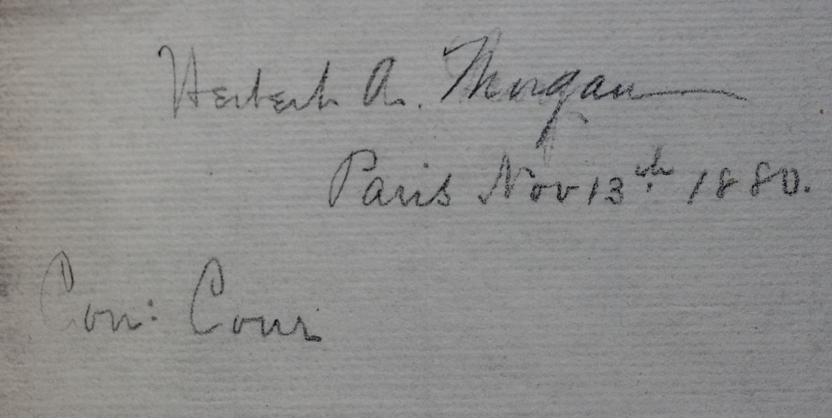 Herbert A. Morgan | Grouping of (4) nude male figure studies (1857) | MutualArt