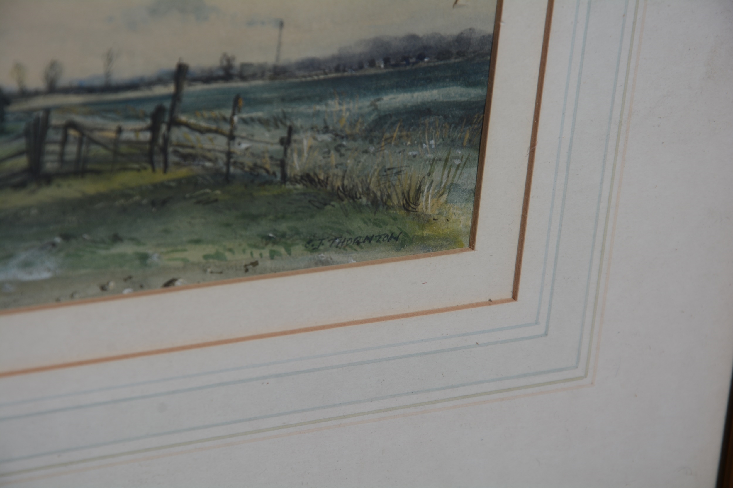 Cecil J. Thornton | Two Leicestershire landscapes | MutualArt