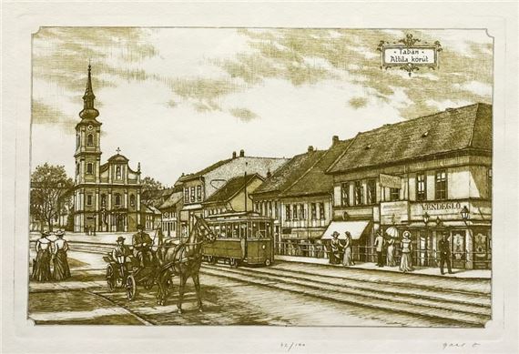 Gaál Domokos | Tabán-Attila körút | MutualArt