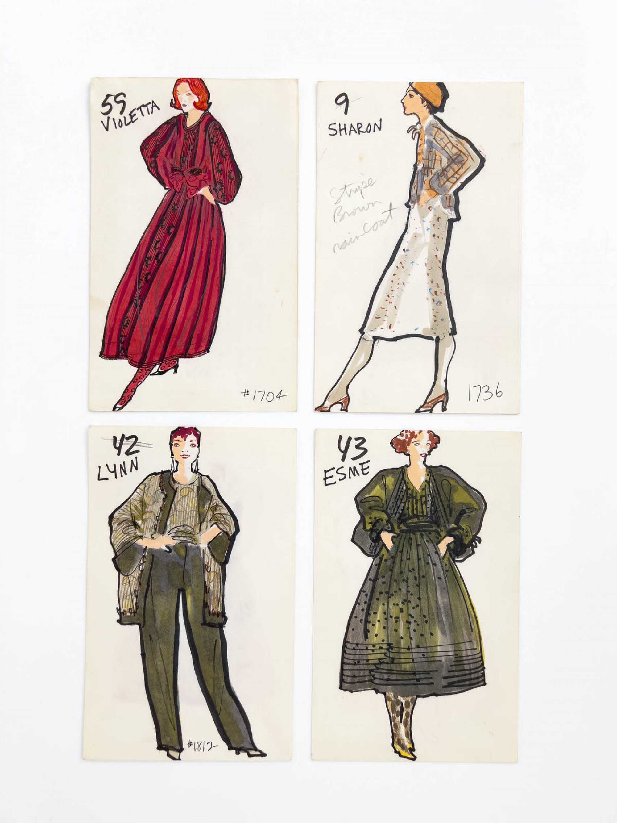 Jesper Nyeboe | 60 Jesper Nyeboe Illustrations for Geoffrey Beene (1989 ...