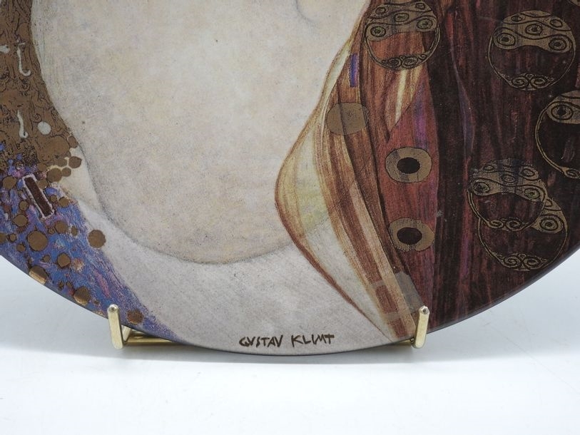 Gustav Klimt | Plat en céramique Danae (1000) | MutualArt