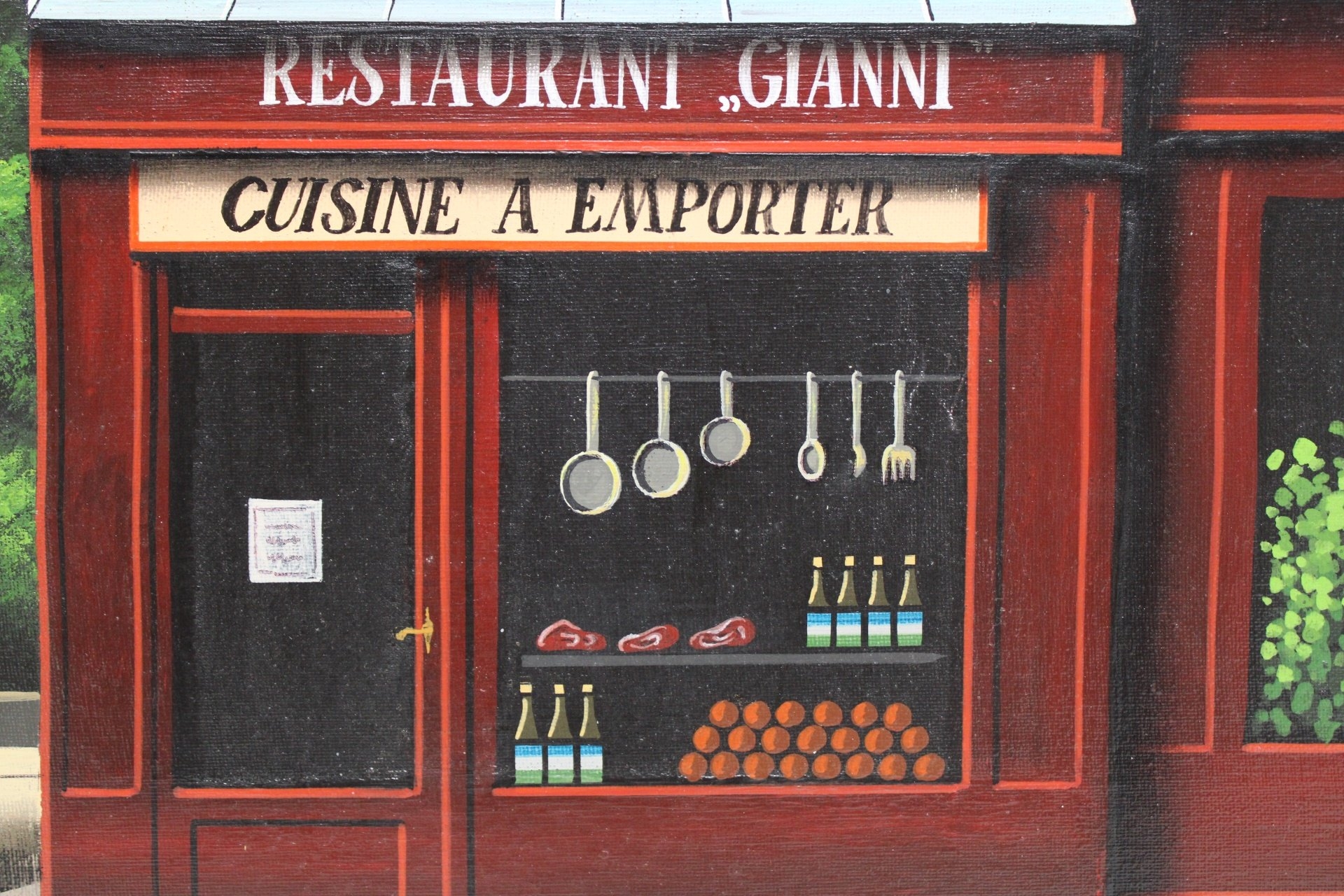 Thomas Pradzynski | Restaurant Gianni, Paris (1951) | MutualArt