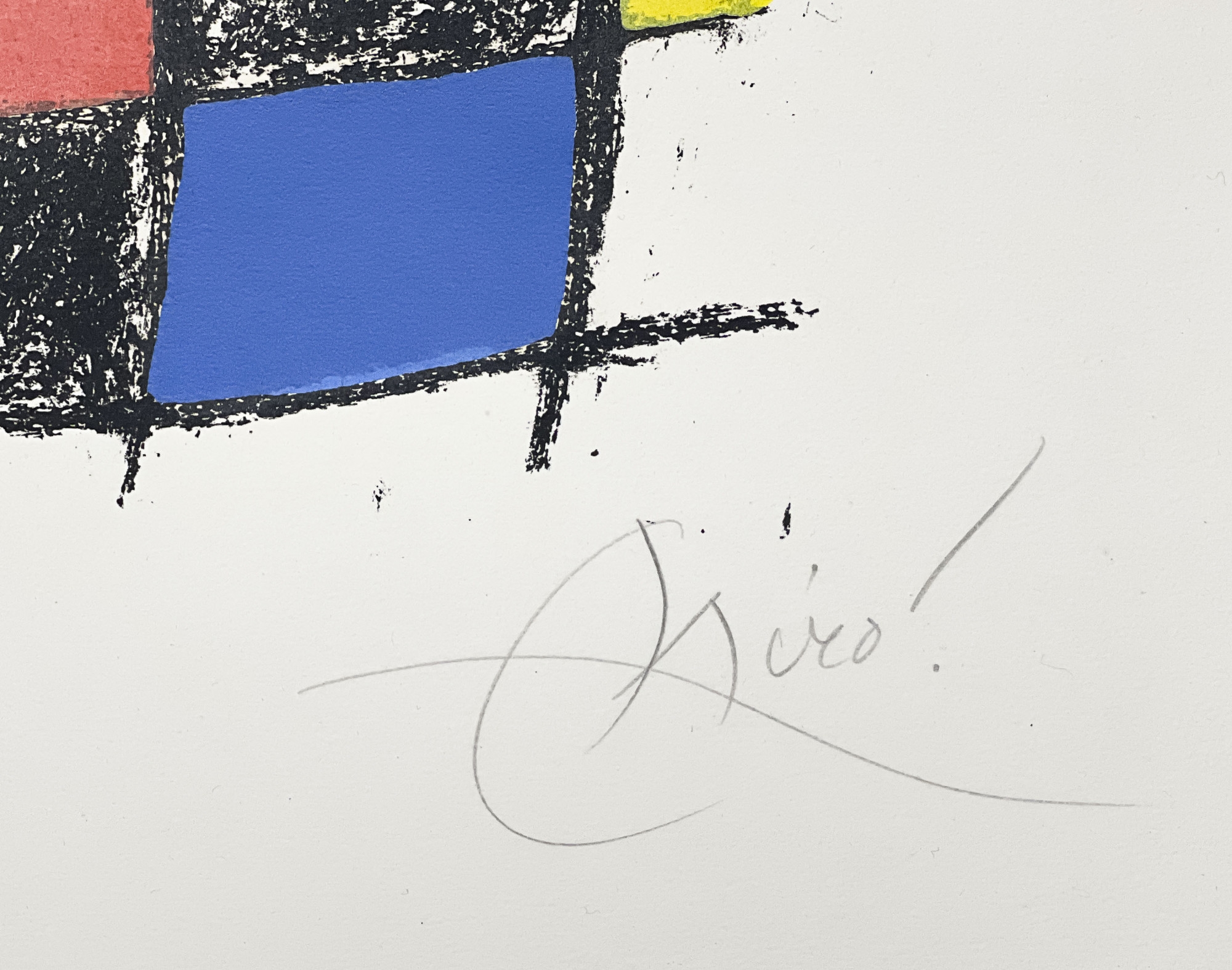 Joan Miró | Plate VI from Joan Miró Lithographs II | MutualArt