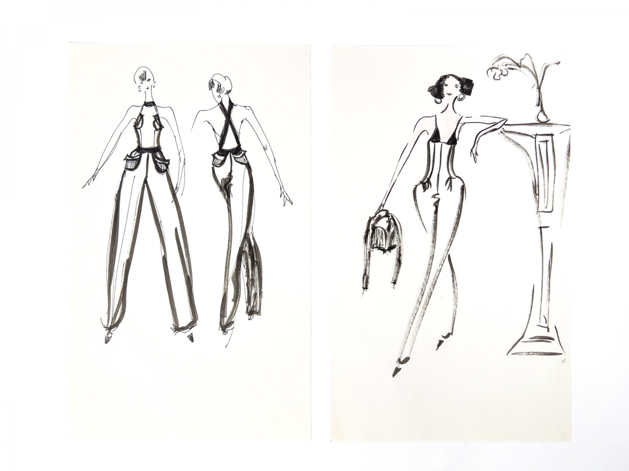 Kelley Shields | 23 Kelley Shields Illustrations for Geoffrey Beene ...