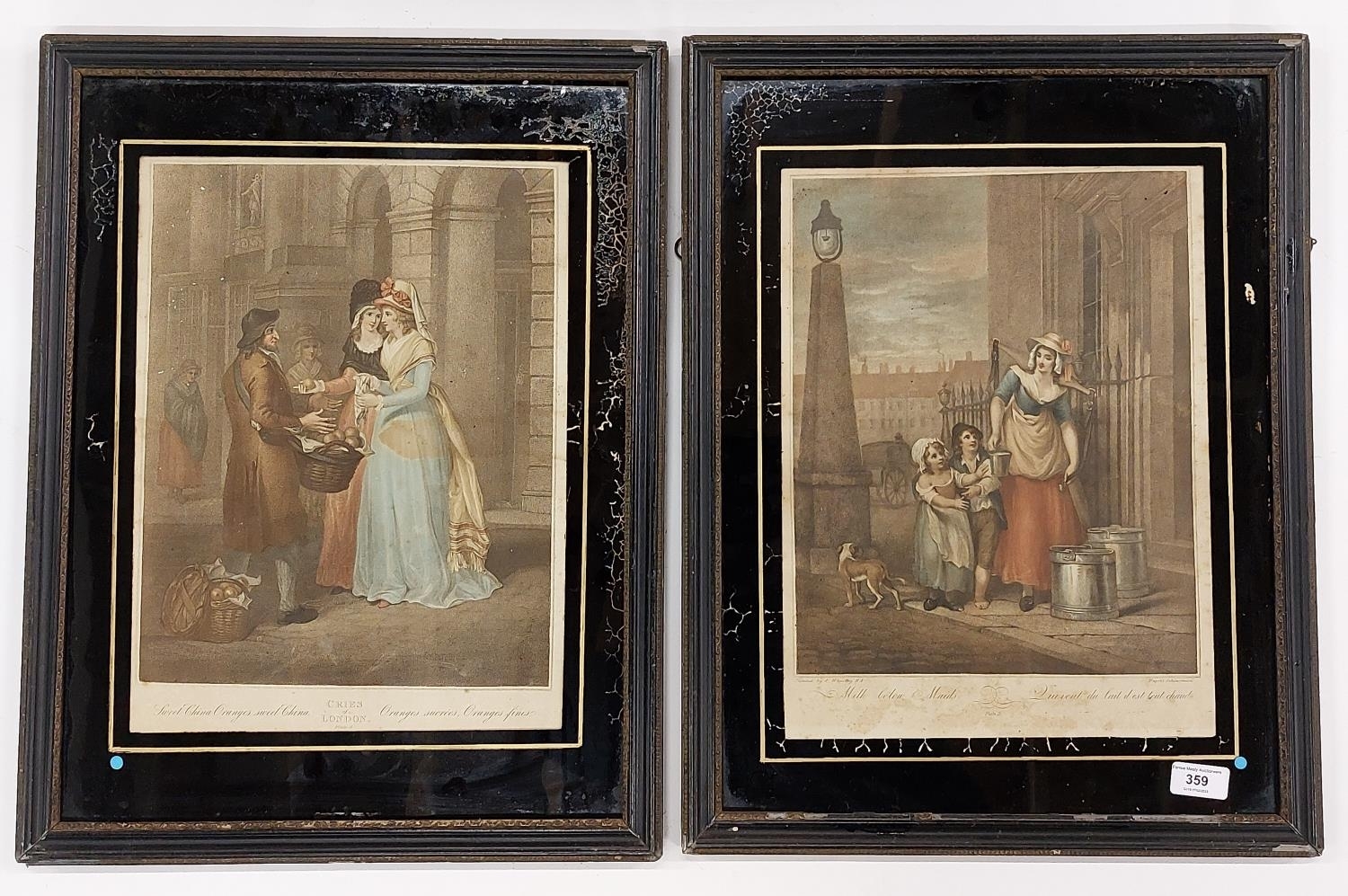 Francis Wheatley | A set of 11 coloured Engravings | MutualArt