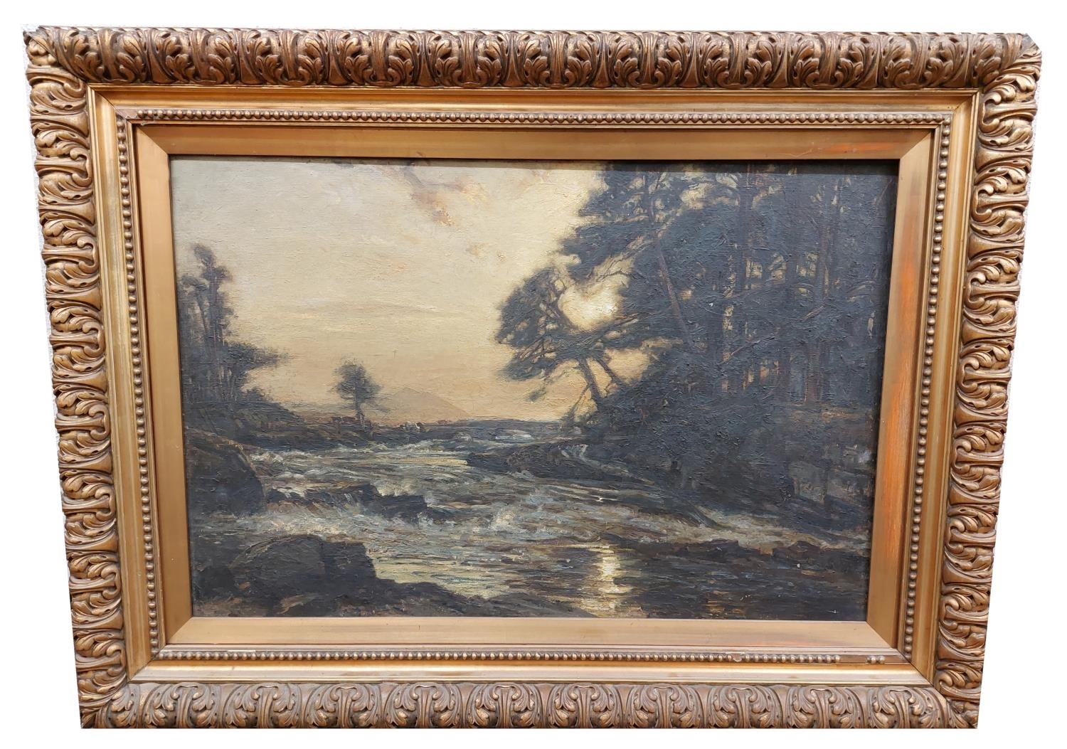 Herbert Royle | 'A Spate in Glen Dochart | MutualArt