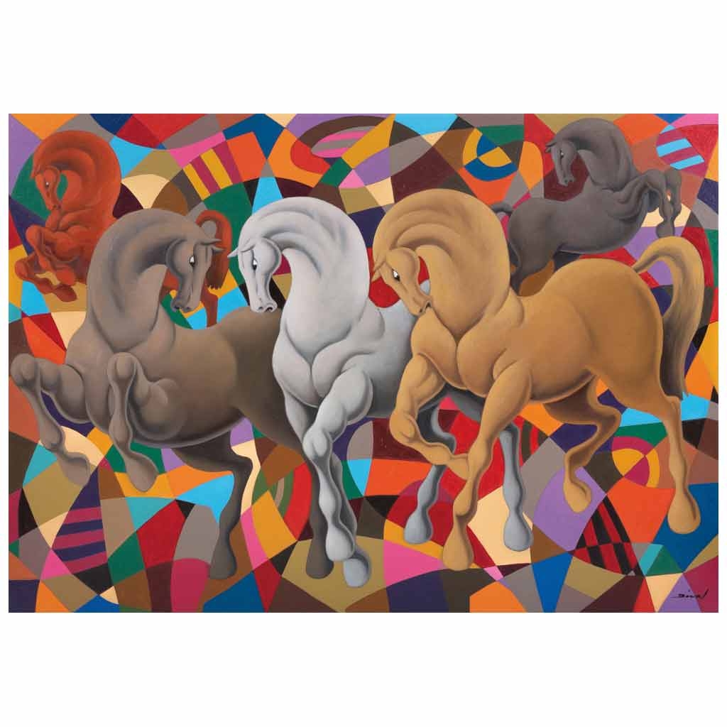 Julián Díaz Valverde | Los caballos de Oz (2022) | MutualArt