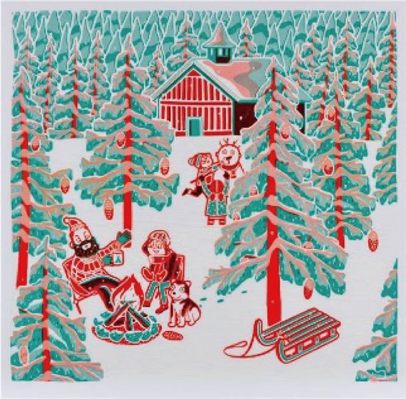 Jeong Seung Yeon | Winter camping (2018) | MutualArt