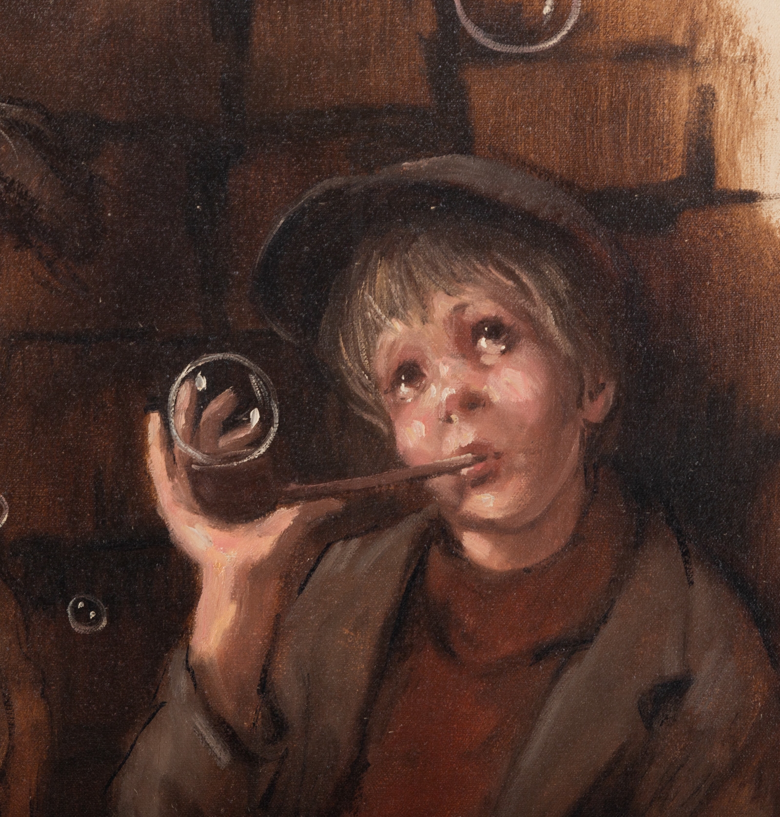 Barry Leighton-Jones | Blowing Soap Bubbles | MutualArt