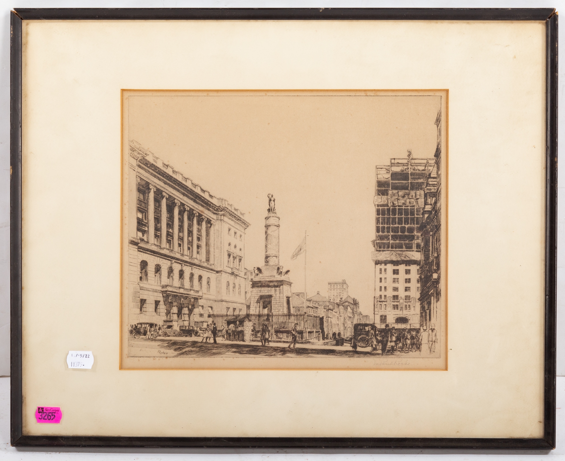 M. Paul Roche | Baltimore Battle Monument | MutualArt