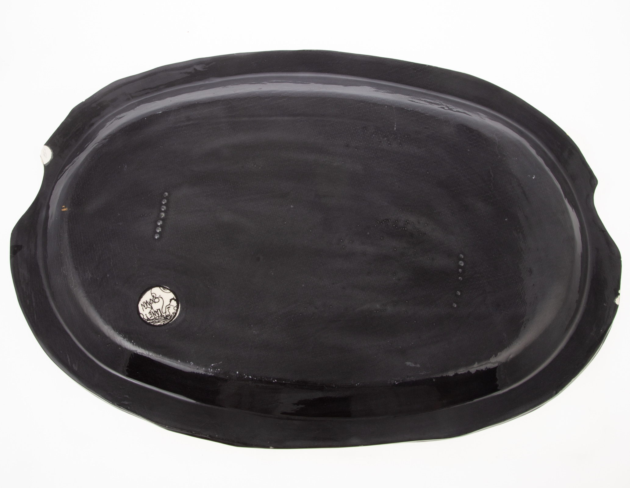 Laney Oxman | Black Platter | MutualArt